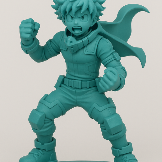 🎨 Izuku Midoriya (Deku) – My Hero Academia Fan Art 3D Printable Figure ...