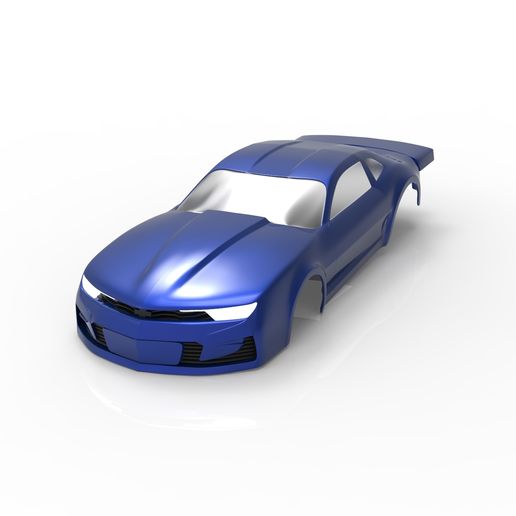 🏎️ 2020-2021 Chevy camaro zl1 drag race car rc body shell・ STL File for ...