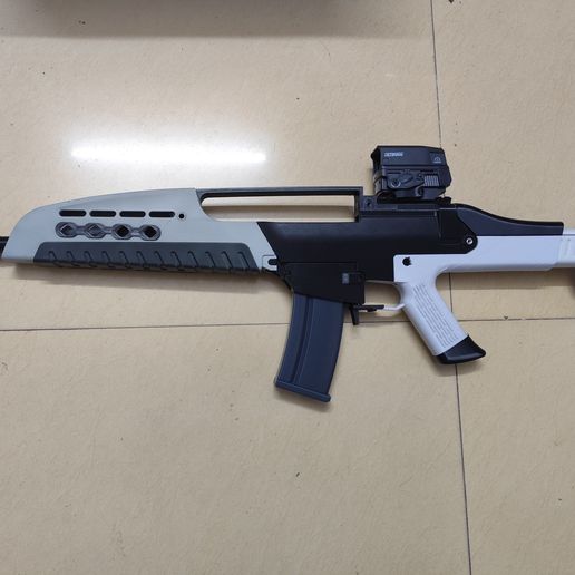 🔫 XM8 Tommybuilt Training gun model1:1・ STL File for 3D printing・Cults