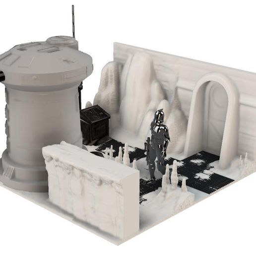 ⭐ STAR WARS HOTH BATTLE・ STL File for 3D printing・Cults
