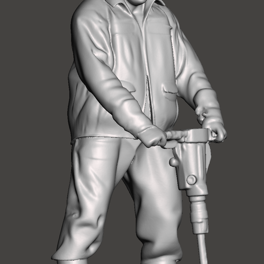👴 Old Miner 2・ STL File for 3D printing・Cults