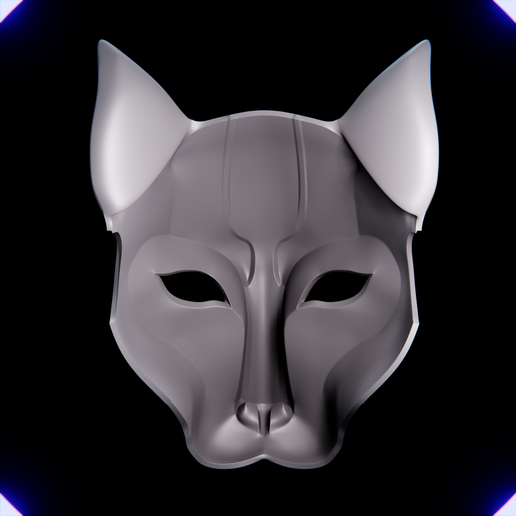 STL file BASTET MASK V4 WITH SOME INSPIRATION FROM STARGATE 🐱 ・3D print ...