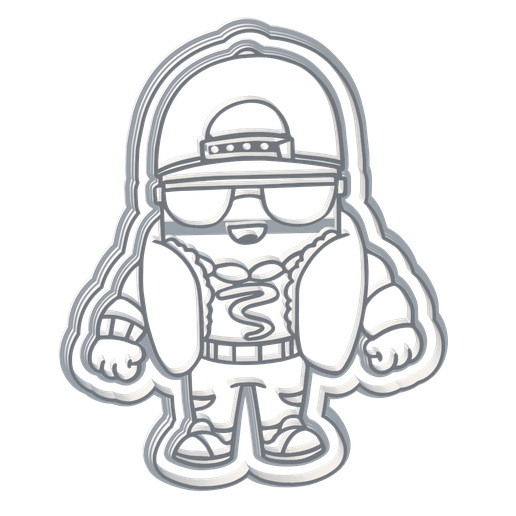 the brat fortnite coloring pages