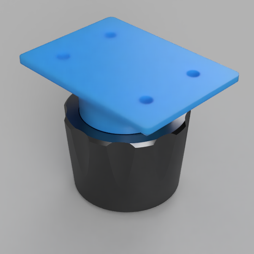 🖨️ Raised 3d printer feet - with F3d File・Free STL File for ・Cults