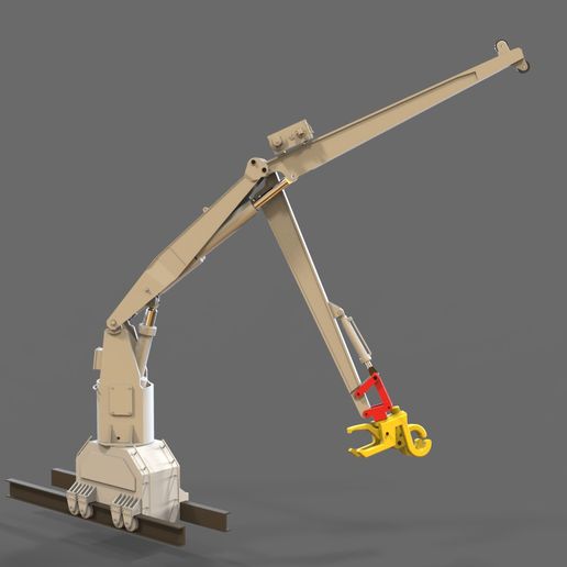 ⚓ Anchor handling crane for ship model model making・Бесплатный STL для ...