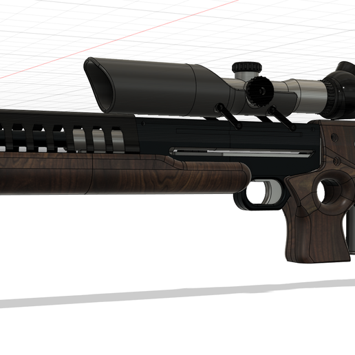 🔫 M42A Aliens Expanded Universe Sniper Rifle・Free 3D File for 3D ...