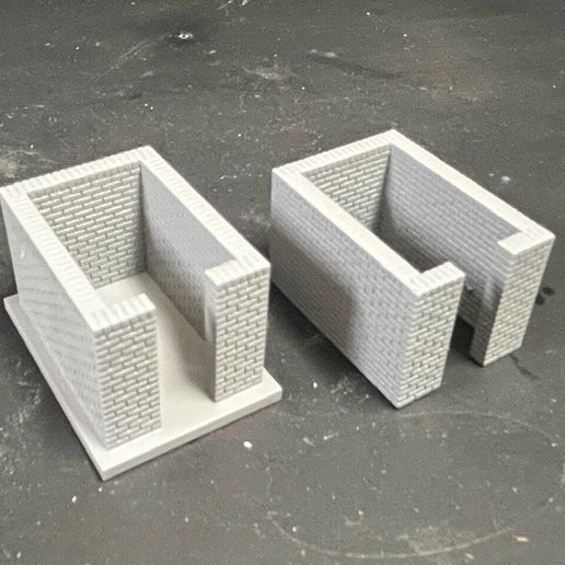 🛤️ Model Railway Brick Coal Bunker - Resin and FDM Tested・ STL File for ...