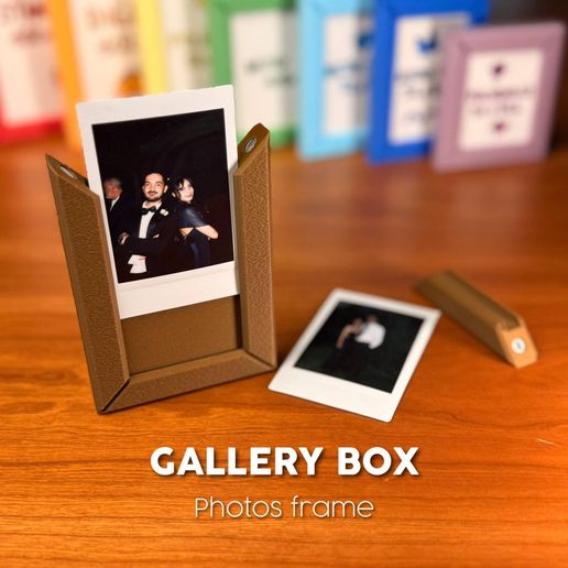 📦 GALLERY BOX | PHOTOS FRAME・ 3D File for 3D printing・Cults