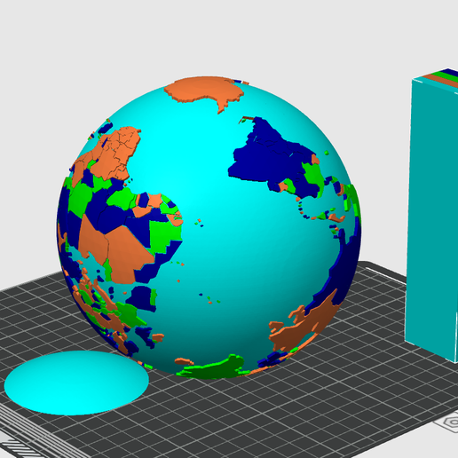 Free 3MF file Multipart Globe 🗿 ・3D printer model to download・Cults