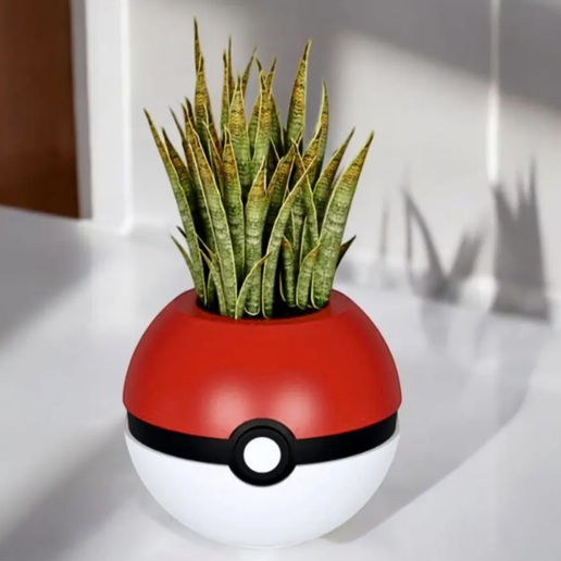 🏺 Poke Ball Vase - Pokemon Planters - 3d Printable - House - Vases・ STL ...