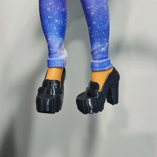 👹 G3 Monster High & Rainbow High Platform Loafers・ STL File for 3D ...