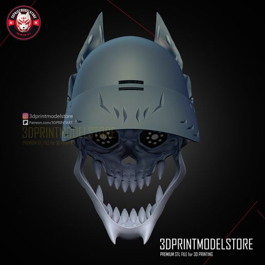 💀 Barry The Chopper Skull Mask - Full Metal Alchemist Cosplay Helmet ...