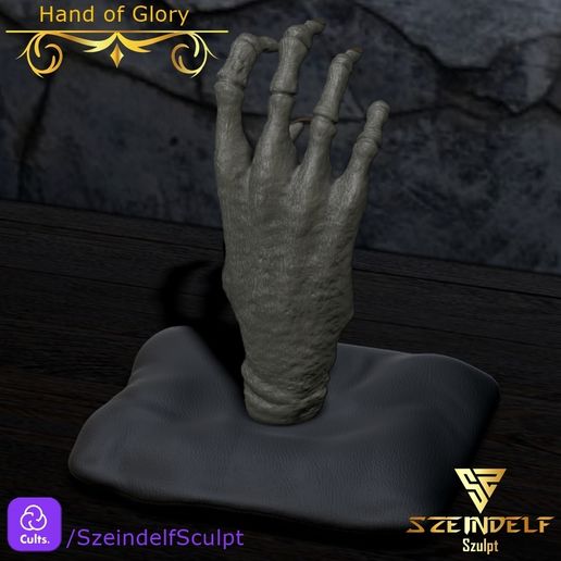 Hand of Glory - Harry Potter・ 3D File for 3D printing・Cults