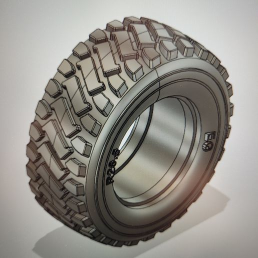 🧞‍♂️ Tires・ STL File for 3D printing・Cults
