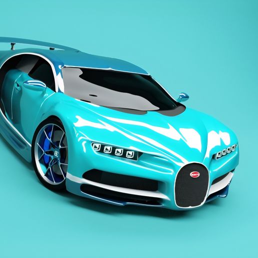 🚗 Bugatti Chiron 2017 Sport・ 3D File for 3D printing・Cults