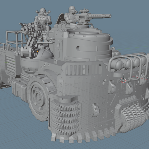 🦸 alien_cult_goliath_rockgrinder・ STL File for 3D printing・Cults