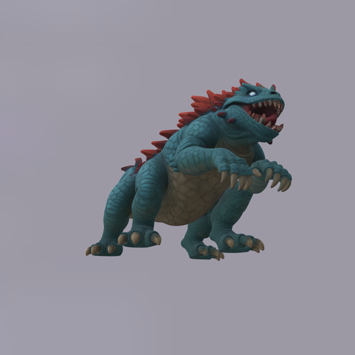 👹 Basilisk Monster DnD・ STL File for 3D printing・Cults