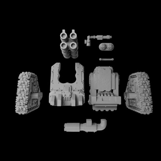 🪖 Rapier mini tank laser gun・ 3D File for 3D printing・Cults