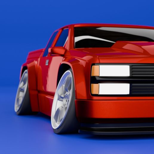 🚗 Chevy 454 SS OBS T3DM・ 3D File for 3D printing・Cults
