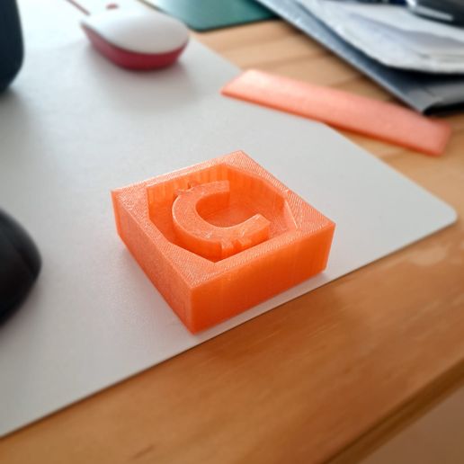 3D print COIN • made with da vinci mini w+・Cults