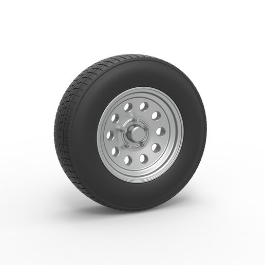 🚗 Car wheel 11 Scale 1:25・ 3D File for 3D printing・Cults