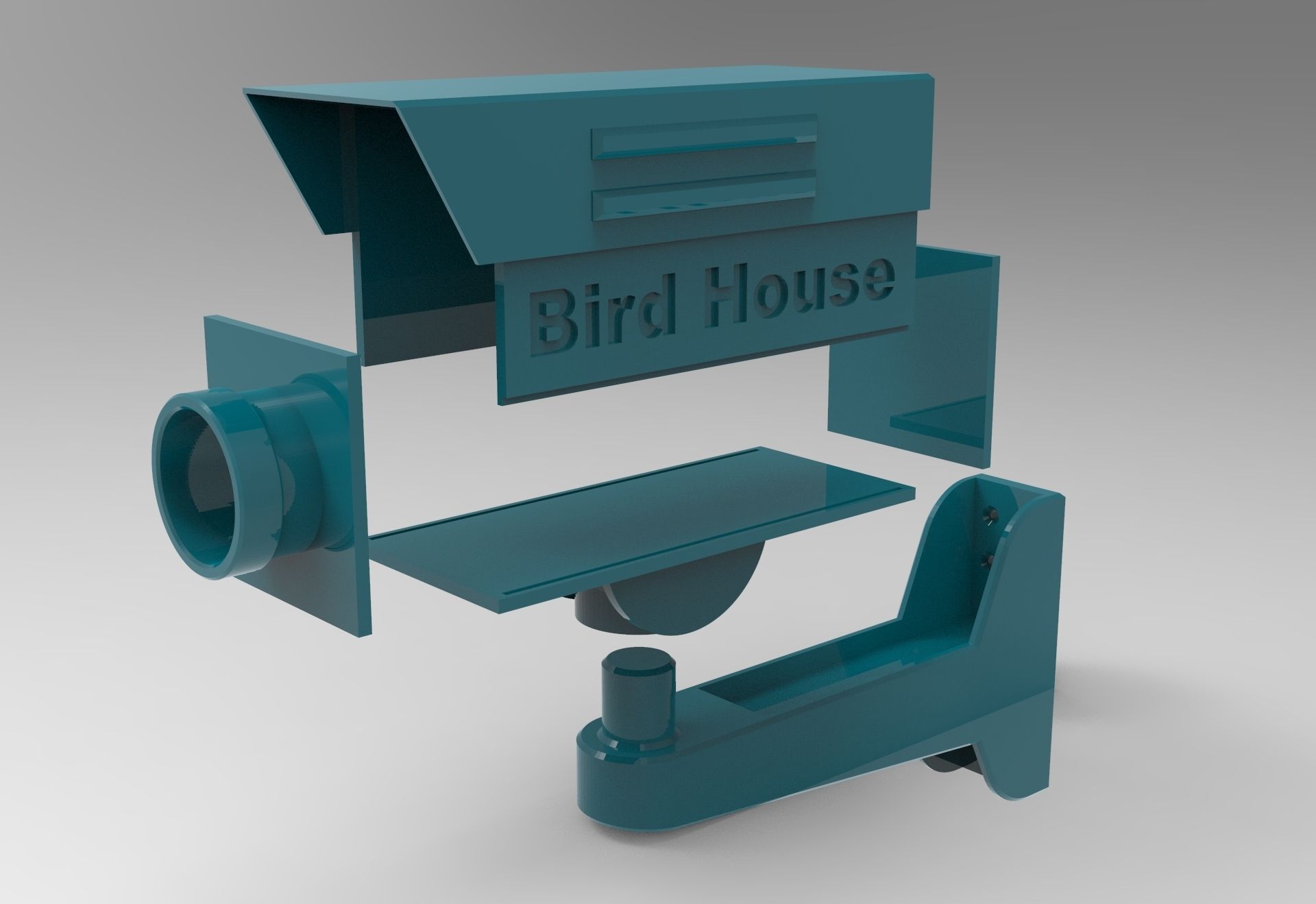 STL file Bird house camera・3D printable model to download・Cults