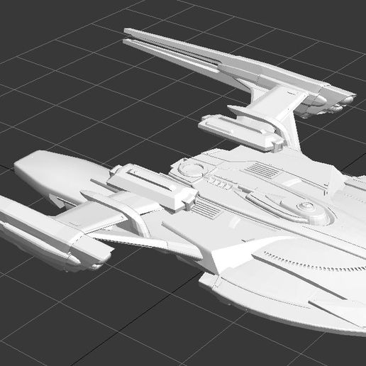 OBJ file Blockade Runner Class 🖖 ・3D printing idea to download・Cults