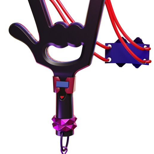 🔩 Nut Rocker Marvel Rivals cosplay Slingshot・ 3D File for 3D printing・Cults