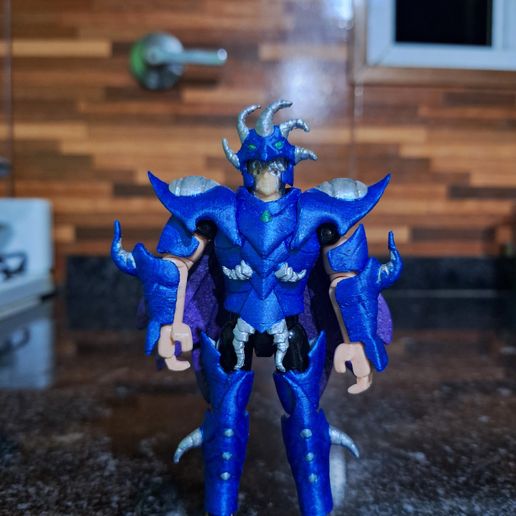 👾 Vintage Saint Seiya Sylphid of Basilisk・ 3D File for 3D printing・Cults