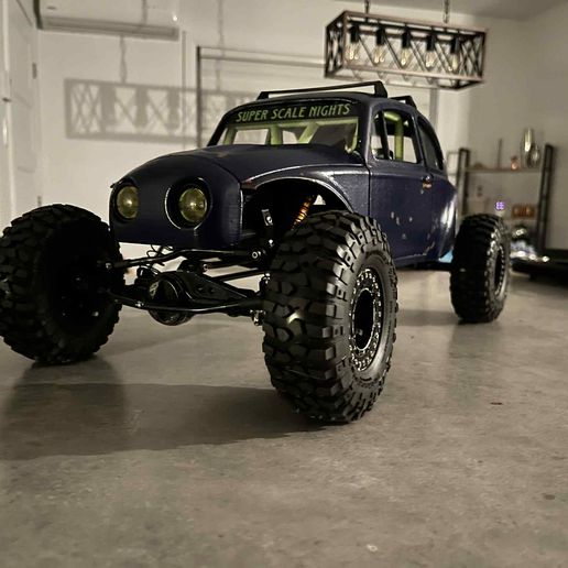 🪲 vw beetle with frame cage 1.10・ STL File for 3D printing・Cults