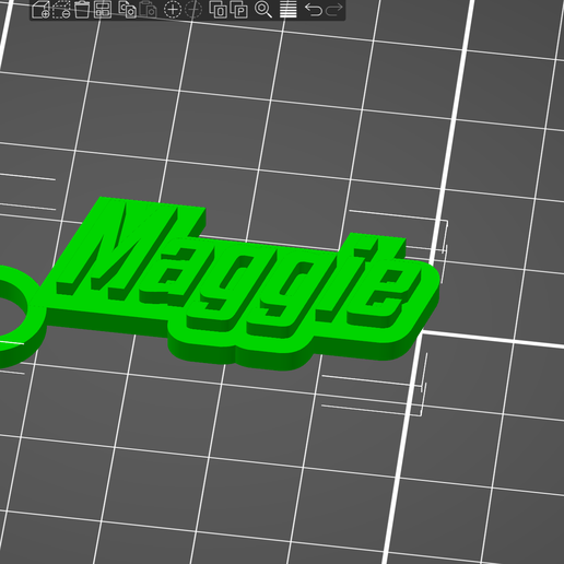 Archivo 3MF Llavero flexible Maggie・Diseño para descargar y imprimir en 3D・Cults