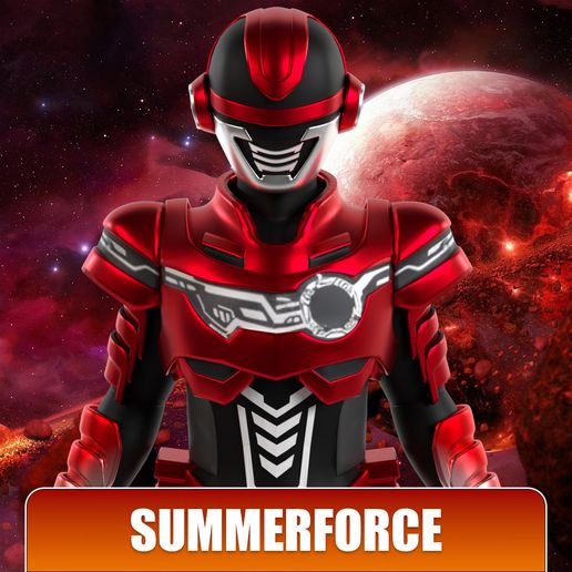 🛰 Super Space Sheriff Gavan Infinity - Project RED・ STL File for 3D ...