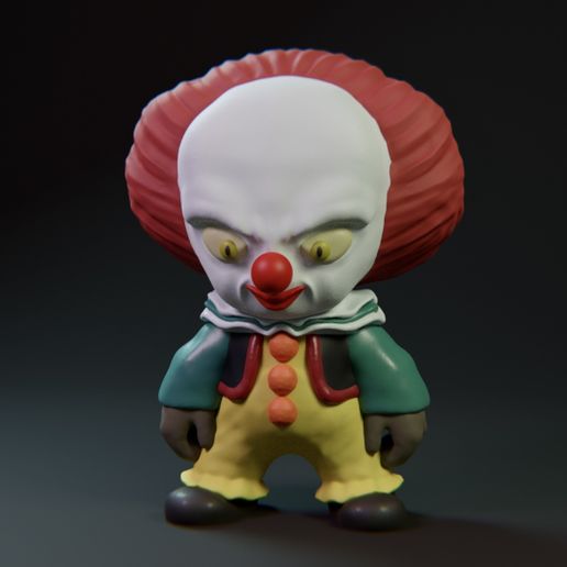 👽 Pennywise Mini・ STL File for 3D printing・Cults