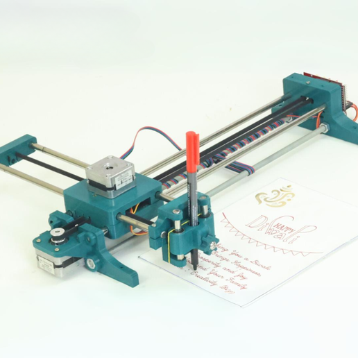 🖊️ DIY Pen Plotter Machine | Writing Machine・ STL File for 3D printing ...