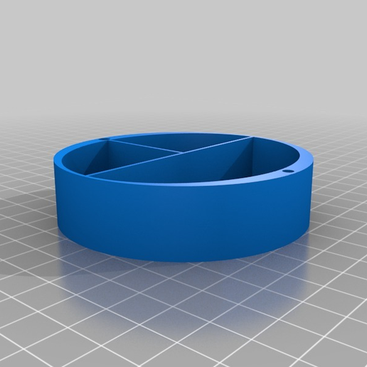 📦 Circular Container・free 3D file for ・Cults