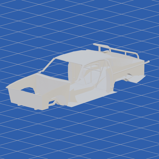 STL file 1973 Chrysler Valiant Charger body 🛞 ・3D printing model to ...