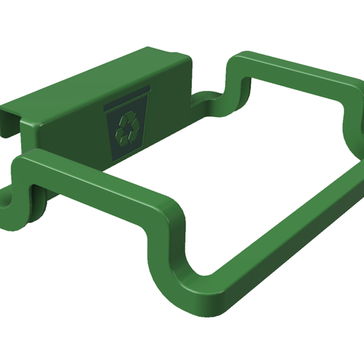 🗑️ Garbage Bag Holder・Free STL File for ・Cults