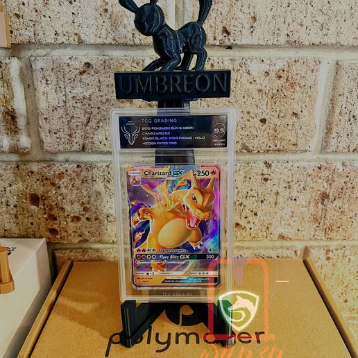 🐉 Umbreon Tall Pokemon Card Stand・ STL File for ・Cults