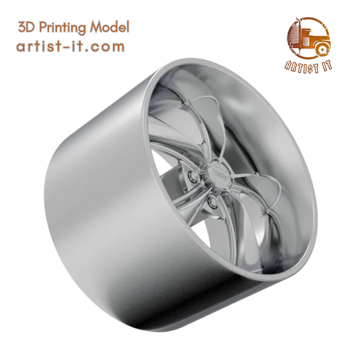 🛞 AMERICAN RACING BOSS TT WHEEL 3D PRINT MODEL・ STL File for 3D ...