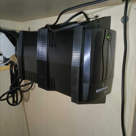 🏢 UPS technoware bracket・ STL File for ・Cults