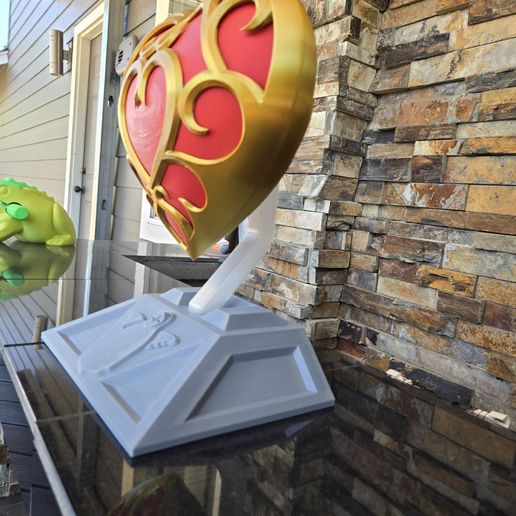 💜 Legend Of Zelda Heart Container・Free 3MF File for 3D printing・Cults
