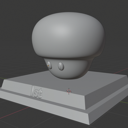 STL file Toad Trophy 🏆 ・3D printable model to download・Cults