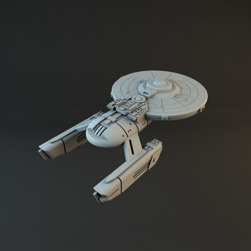 🖖 Custom USS Ares Starship・ STL File for 3D printing・Cults