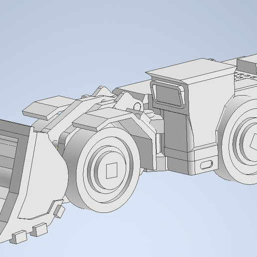🧸 LHD Toro LH410 Sandvik・Arquivo STL para Impressão 3D・Cults