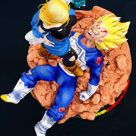 🤖 Android 18・ STL File for 3D printing・Cults