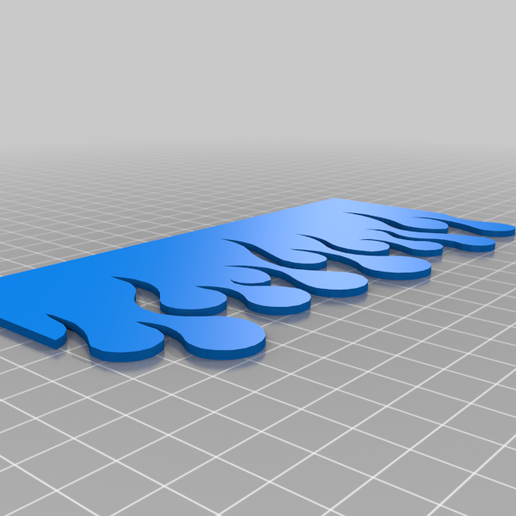 simple flame stencil