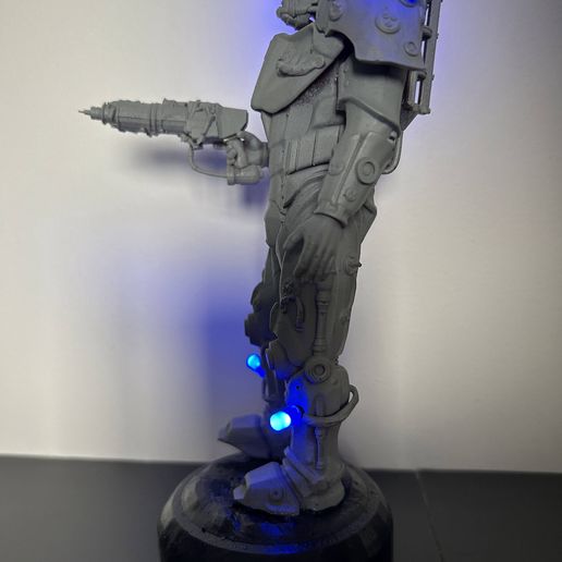 ⬆️ Fallout Enclave Tesla Power Armor with light up LEDs and Plasma ...
