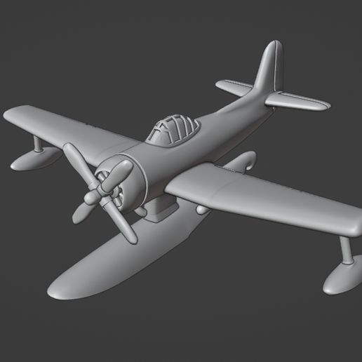 ️ Curtiss SC-1 Seahawk 1/200・ STL File for 3D printing・Cults