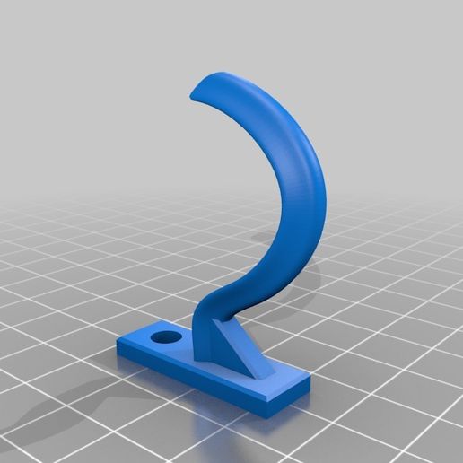 🪝 Decorative Hook・Free 3D File for ・Cults