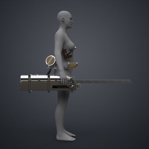 ⚙️ ODM Gear and Swords - Attack on Titan・ 3D File for 3D printing・Cults